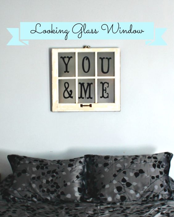 You & Me Looking Glass Window - At Home with Sweet T