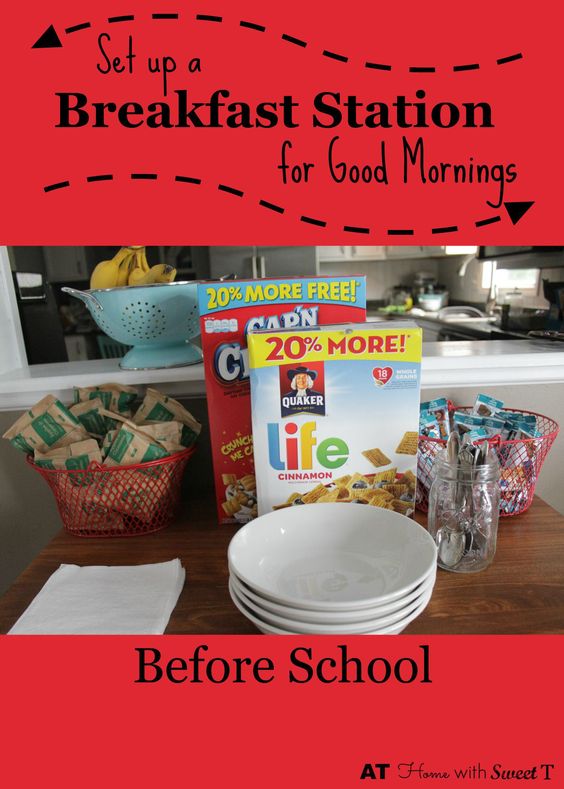 Breakfast Station - At Home with Sweet T